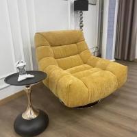 China Custom Modern Swivel Lazy Sofa Single Rotating Lounge Chair 360 Degree for Home Living Room for sale
