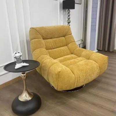 China Custom Modern Swivel Lazy Sofa Single Rotating Lounge Chair 360 Degree for Home Living Room for sale
