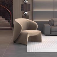 China Modern Single Leisure Accent Chair Comfortable Lounge Armchair for Hotel Apartment 80cm Width for sale