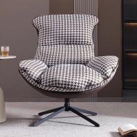 China Modern Single Seat Swivel Recliner Eggshell Lounge Chair 360 Degree for Living Room Bedroom for sale