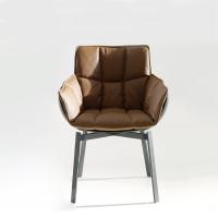 China OEM PU Leather 360 Degree Swivel Chair Single Person Backrest Hospital Bedroom Living Room Leisure Rotating for sale