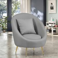 China Modern Luxury Extendable Single Seater Sofa Accent Chair Fabric Sponge Living Room for sale