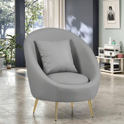 China Modern Luxury Extendable Single Seater Sofa Accent Chair Fabric Sponge Living Room for sale