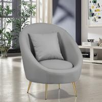 China Modern Luxury Extendable Single Seater Sofa Accent Chair Fabric Sponge Living Room for sale
