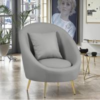 China Modern Luxury Extendable Single Seater Sofa Accent Chair Fabric Sponge Living Room for sale