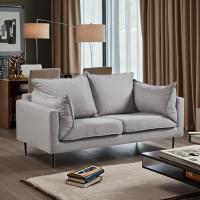 China Modern Minimalist Modular Sectional Sofa Set Fabric 2 Seater Couch Corner Sofa Living Room Furniture for sale