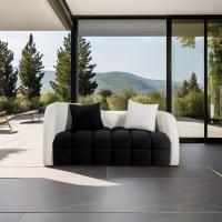 China Modern Nordic Luxury Velvet Sofa Classic Aesthetic Deep Living Room Couch Sponge Filling Corner Sofa for sale
