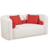 China Fabric Frame 2-Seater Curved Modular Sofa with Reclining Corner 28D Sponge for sale