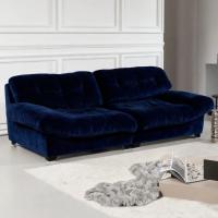 China Modern Luxury Velvet Modular Sectional Sofa with High Density Sponge Eco Friendly Fabric Living Room Sofa Bed for sale