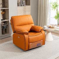 China 360 Degree Swivel Leather Recliner Sofa Chair Ergonomic Modern Design with Phone Holder for sale