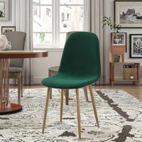 China Wholesale Modern Fabric Dining Chair with Metal Frame and Soft Cushion for Restaurant Use for sale