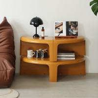 China Modern Adjustable Modular Side Table ABS Plastic Coffee Table Eco Friendly Living Room Furniture for sale