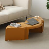 China Modern Adjustable Modular Side Table ABS Plastic Coffee Table Eco Friendly Living Room Furniture for sale