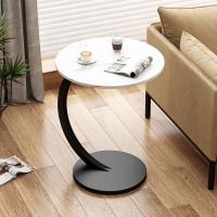 China Luxury Sintered Stone Marble Coffee Table with Thickened Carbon Steel Frame 120cm Living Room Furniture for sale