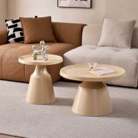 China Modern Nordic Round Coffee Table Set Iron Spray Coating for Small Spaces Living Room Furniture for sale