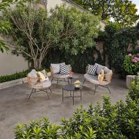 China Nordic Style Round Iron Coffee Table 80cm Modern Metal Base Living Room Furniture for sale
