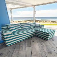 China Custom Retro Striped Compressed Sofa Waterproof Leisure Lazy Sectional Module for Living Room Outdoor Balcony Warehouse for sale