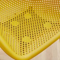 China PP Patio Chair Lightweight Portable Accent Chair for Dining Office Living Room Waterproof Thickened Plastic for sale