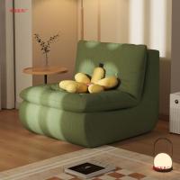 China Custom Corduroy Fabric Bean Bag Chair Lazy Sofa Lounge Chair for Living Room 80cm for sale