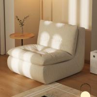 China Custom Corduroy Fabric Bean Bag Chair Lazy Sofa Lounge Chair for Living Room 80cm for sale