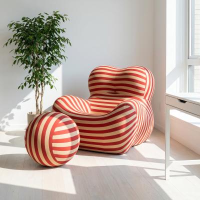 China Nordic Luxury Hugging Single Sofa Chair 80cm Wide for Living Room Balcony for sale