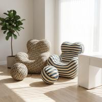 China Nordic Luxury Hugging Single Sofa Chair 80cm Wide for Living Room Balcony for sale
