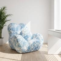 China Nordic Luxury Hugging Single Sofa Chair 80cm Wide for Living Room Balcony for sale
