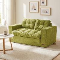 China Modern Two Seat Comfortable Extendable Modular Sofa Convertible Bean Bag with Vacuum Compression Foam Fill for Living Room Hotel for sale
