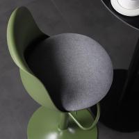 China Modern Outdoor Bar Stool Adjustable Height Rotatable Swivel Metal Cushion for Dining and Living Room Hotel Restaurant for sale