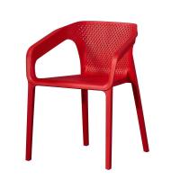 China Modern Design Outdoor Furniture PP Plastic Dining Chair Restaurant Portable Stackable Patio Chair for Garden Cafe for sale