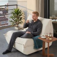 China Modern Single Seat Sofa Customized Home Furniture with Sponge Filling Vacuum Compression Couch for Apartment Living Room Hotel for sale