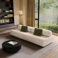 China Modern Living Room Boneless Modular Sectional Sofa Designer Creative Leisure Eco-Friendly Fabric Vacuum Packed Apartment Villa for sale