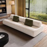 China Modern Living Room Boneless Modular Sectional Sofa Designer Creative Leisure Eco-Friendly Fabric Vacuum Packed Apartment Villa for sale