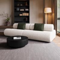 China Modern Living Room Boneless Modular Sectional Sofa Designer Creative Leisure Eco-Friendly Fabric Vacuum Packed Apartment Villa for sale