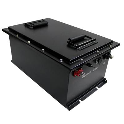 China Renewable LiFePO4 Battery Pack 48V 51.2V 105Ah For Golf Cart for sale