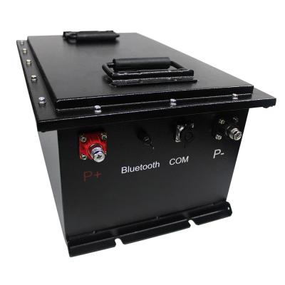 China Deep Cycle 51.2V Golf Cart 48V Li Ion Battery LiFePO4 105Ah for sale