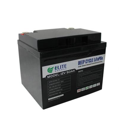 China ABS Case 12V 50Ah LiFePO4 Battery Pack With Bluetooth Function for sale