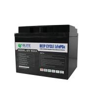 China ABS Case 12V 50Ah LiFePO4 Battery Pack With Bluetooth Function for sale