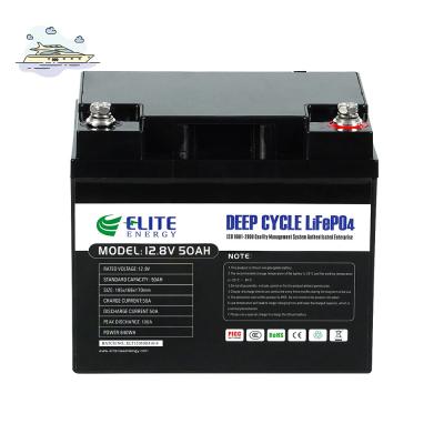 China Deep Cycle 12.8V 50Ah 12V LiFePO4 Battery For Power And Solar Storage System for sale