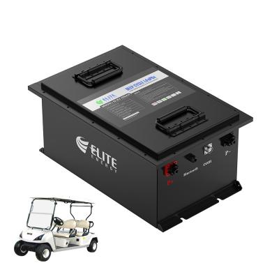 China High Current 48V LiFePO4 Battery For Golf Cart 51.2V 105Ah 160Ah for sale