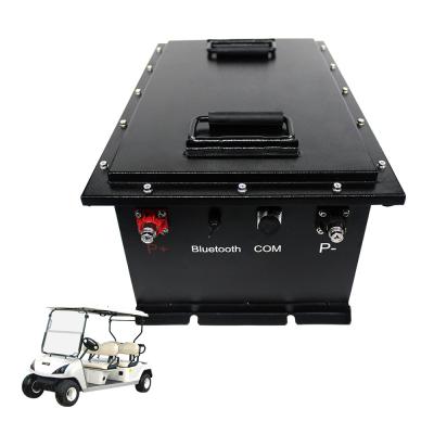 China Powerful 51.2V 105Ah 160Ah EV Lithium Battery Pack For Golf Cart for sale