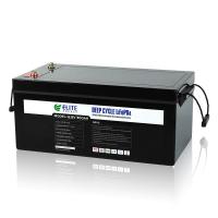 China Rechargeable 12V 300Ah LiFePO4 Battery , Renewable Solar Lithium Battery for sale