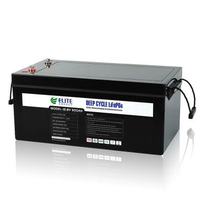 China Rechargeable 12V 300Ah LiFePO4 Battery , Renewable Solar Lithium Battery for sale