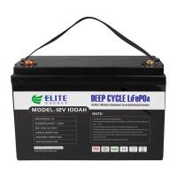 China RV 12V 100Ah LiFePO4 Lithium Li Ion Rechargeable Battery Deep Cycle for sale