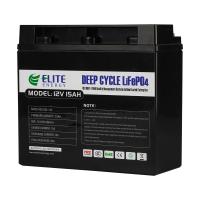 China Durable 12V 15Ah IP54 Portable Li Ion Battery Optional Bluetooth for sale