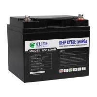 China Solar Lithium Phosphate 60Ah 12V LiFePO4 Battery Pack Deep Cycle for sale