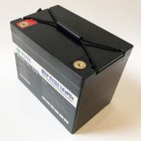 China Deep Cycle 12V 75Ah Rechargeable Lithium Battery 960Wh Energy for sale