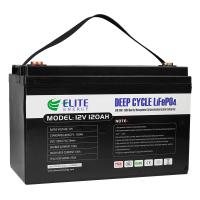 China Lithium Ion IP56 12V LiFePO4 Battery 120Ah Without Memory Effect for sale