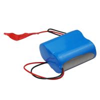 China Lightweight 6V 6Ah Portable Li Ion Battery Blue PVC 5000 Cycles for sale