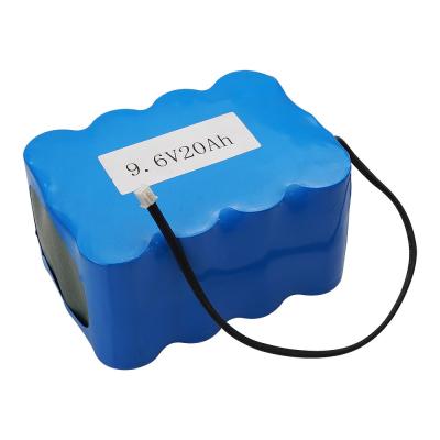 China Rechargeable 6 Volt Lifepo4 20Ah Portable Battery Pack PVC Case for sale